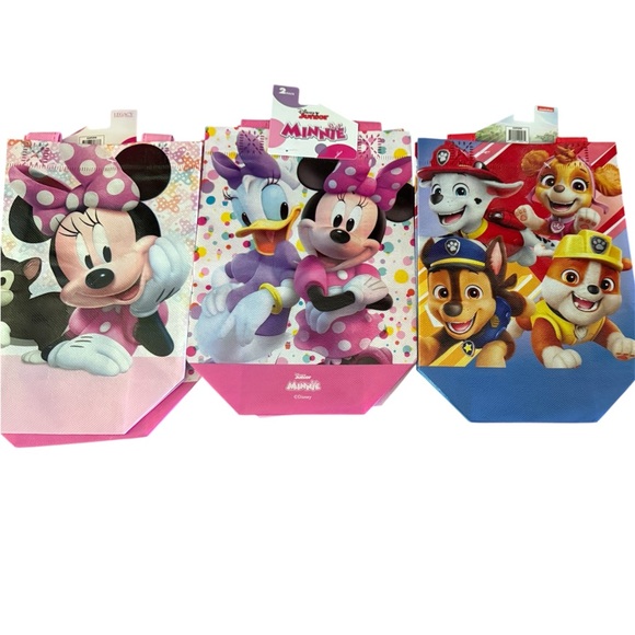 Disney | Accessories | 2 Disney Minnie Mouse Moana Paw Patrol Colorful ...